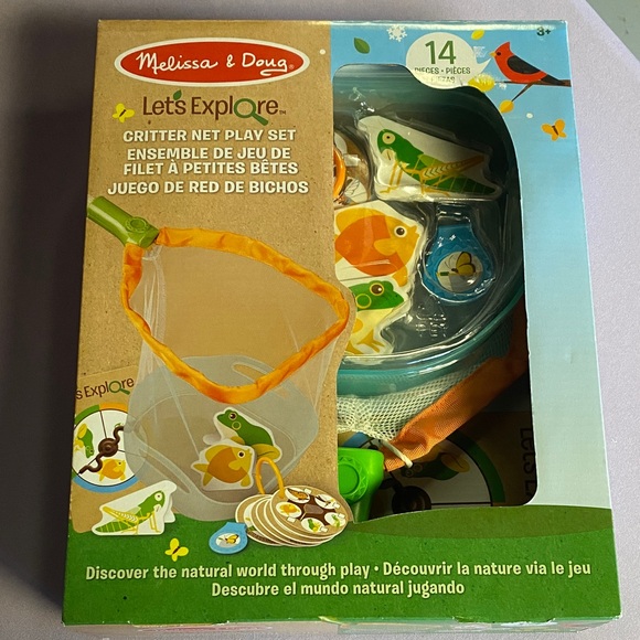 Melissa & Doug | Toys | Melissa Doug Lets Explore Critter Net Set ...
